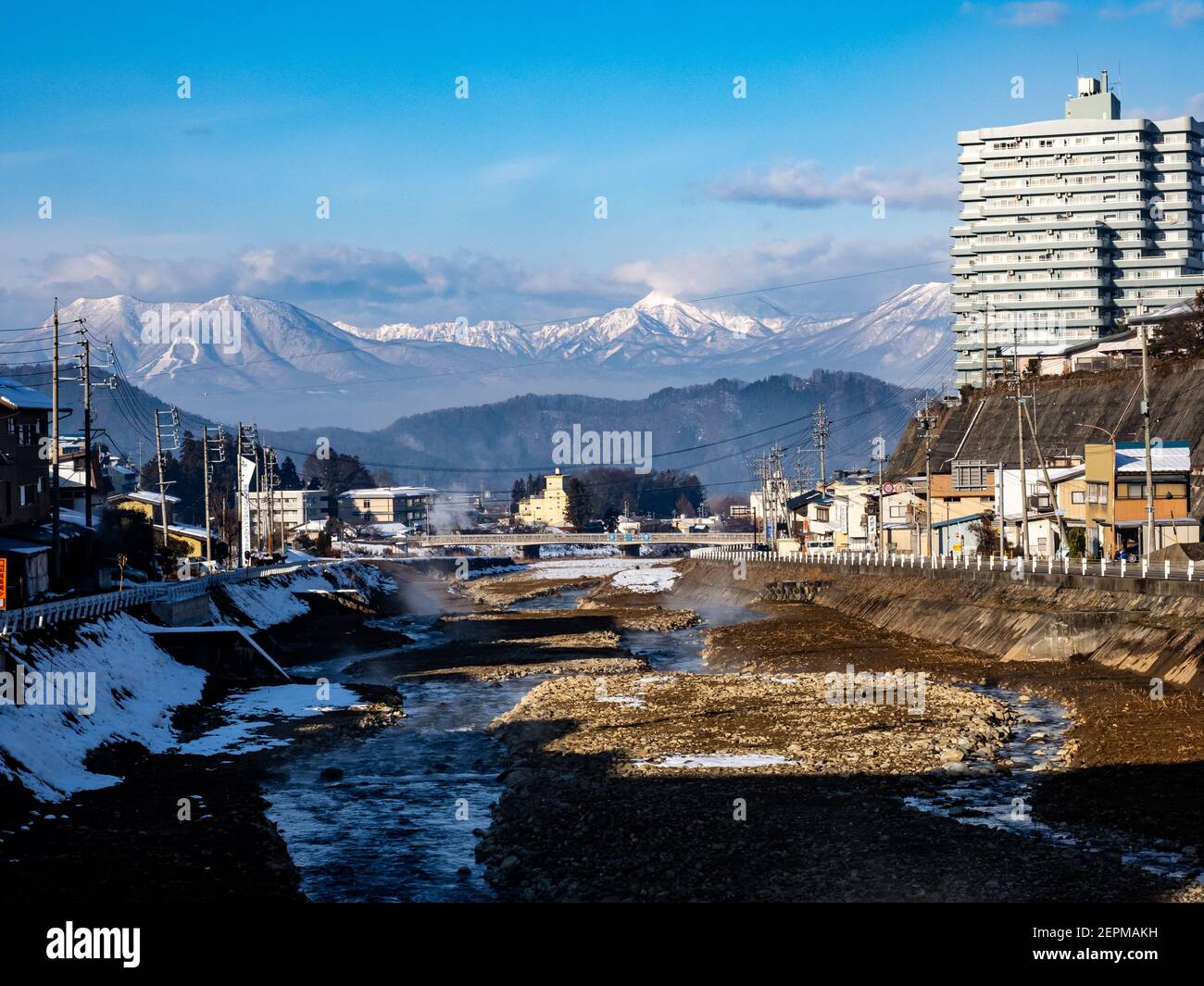 Japanese alps in the distance hi-res stock photography and images - Alamy