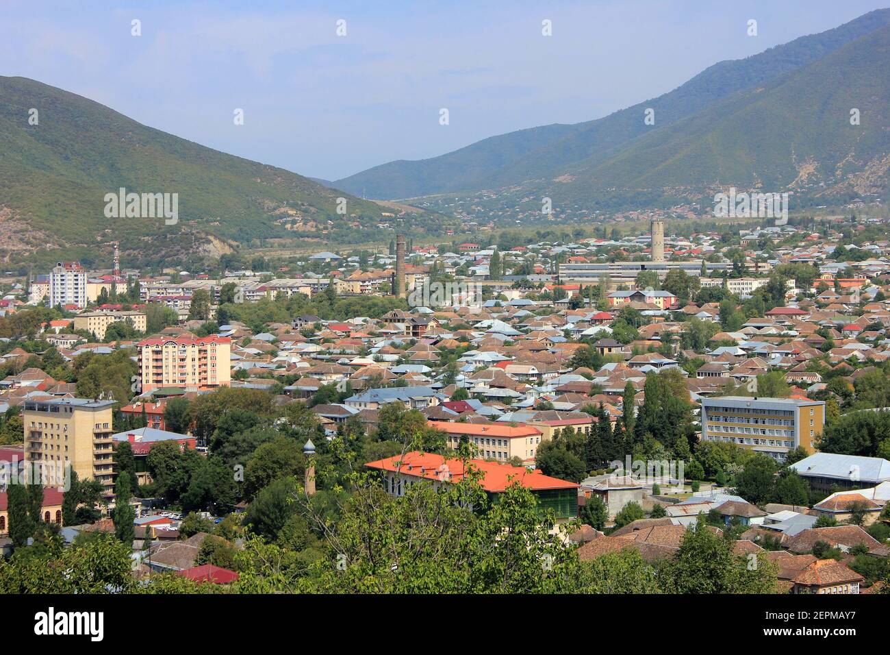 Sheki city hi-res stock photography and images - Alamy
