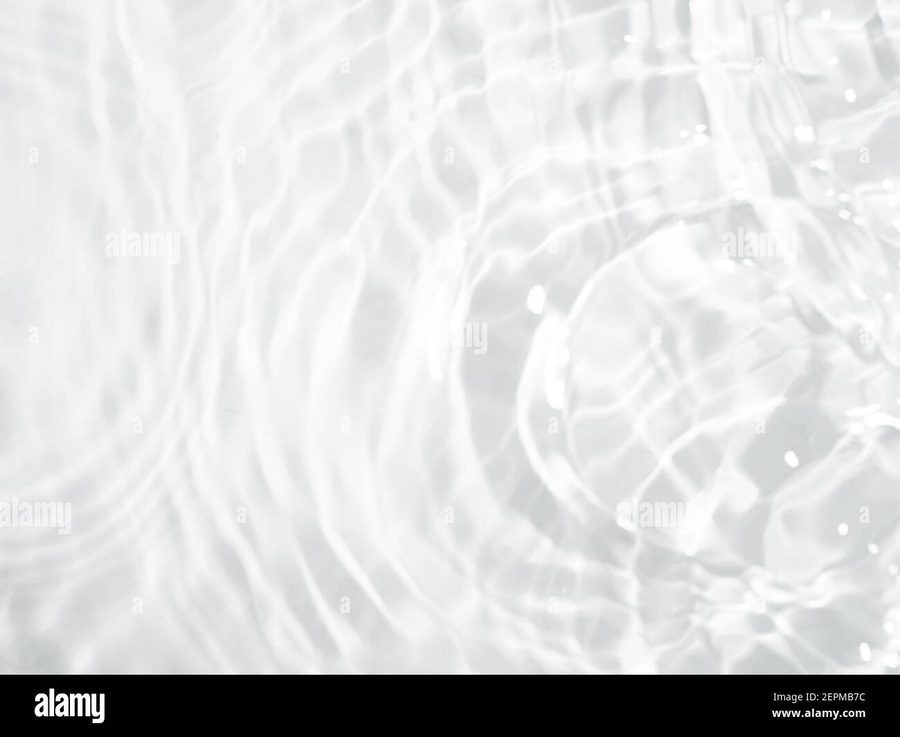Water Ripple White Background