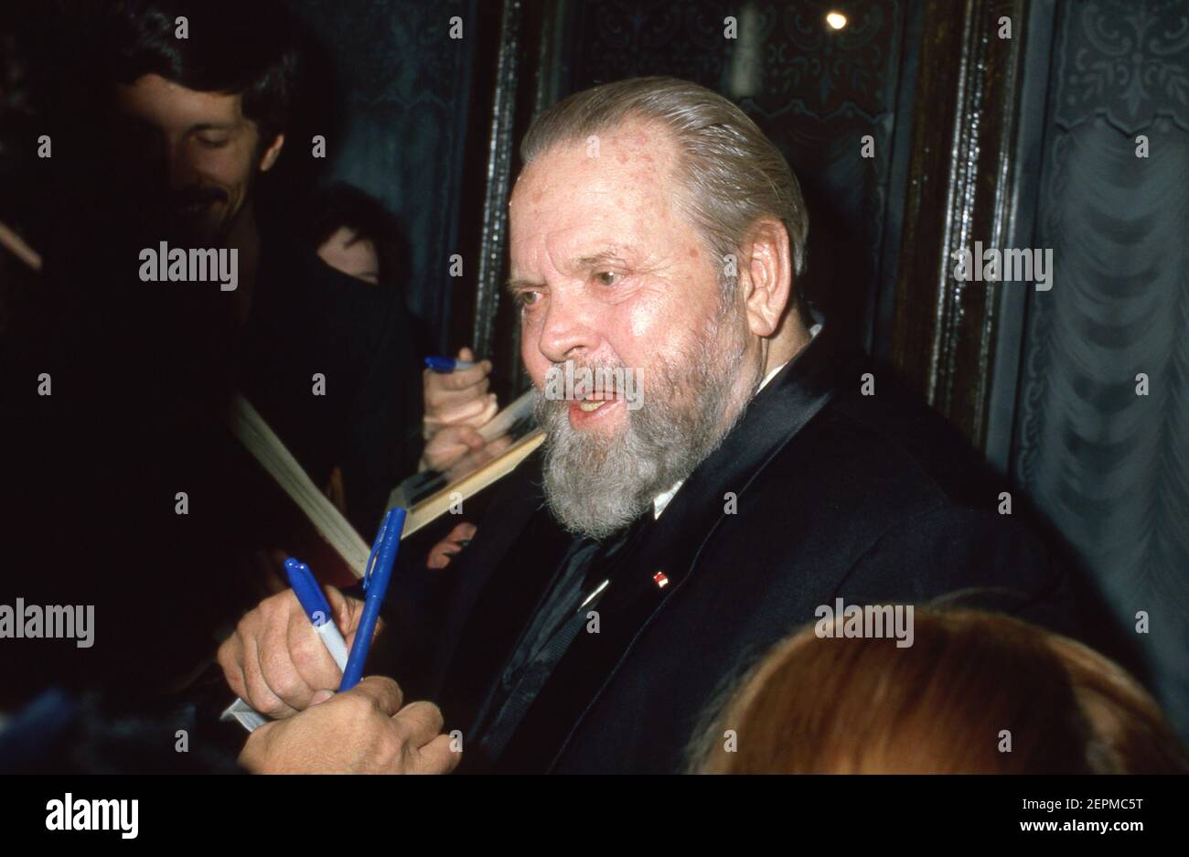 BEVERLY HILLS, CA - MARCH 10: Orson Welles attends 36th Annual Directors Guild Awards on March ...