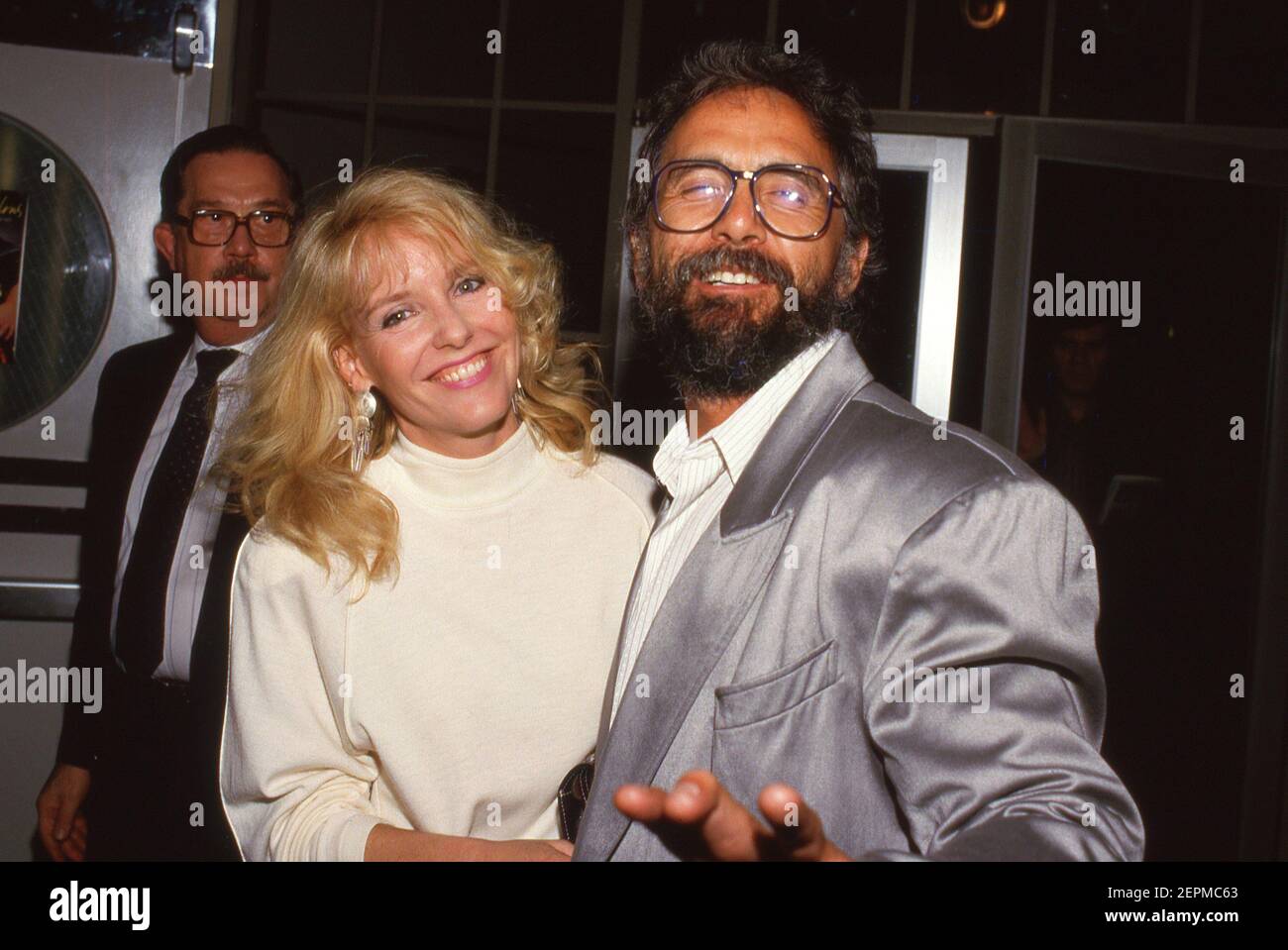HOLLYWOOD, CA - APRIL 27: Tommy Chong and wife Shelby Feddis on April ...