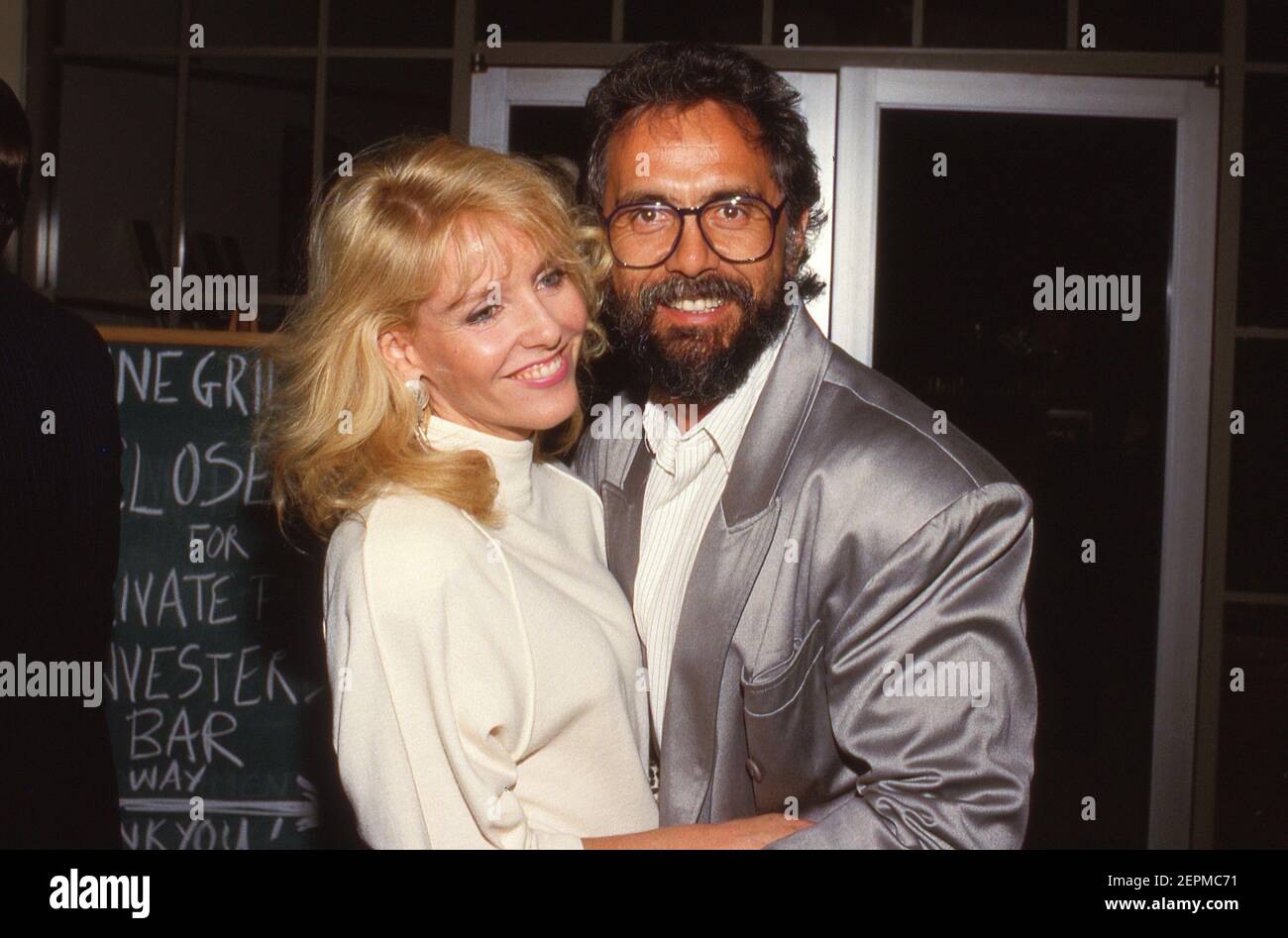 HOLLYWOOD, CA - APRIL 27: Tommy Chong and wife Shelby Feddis on April ...