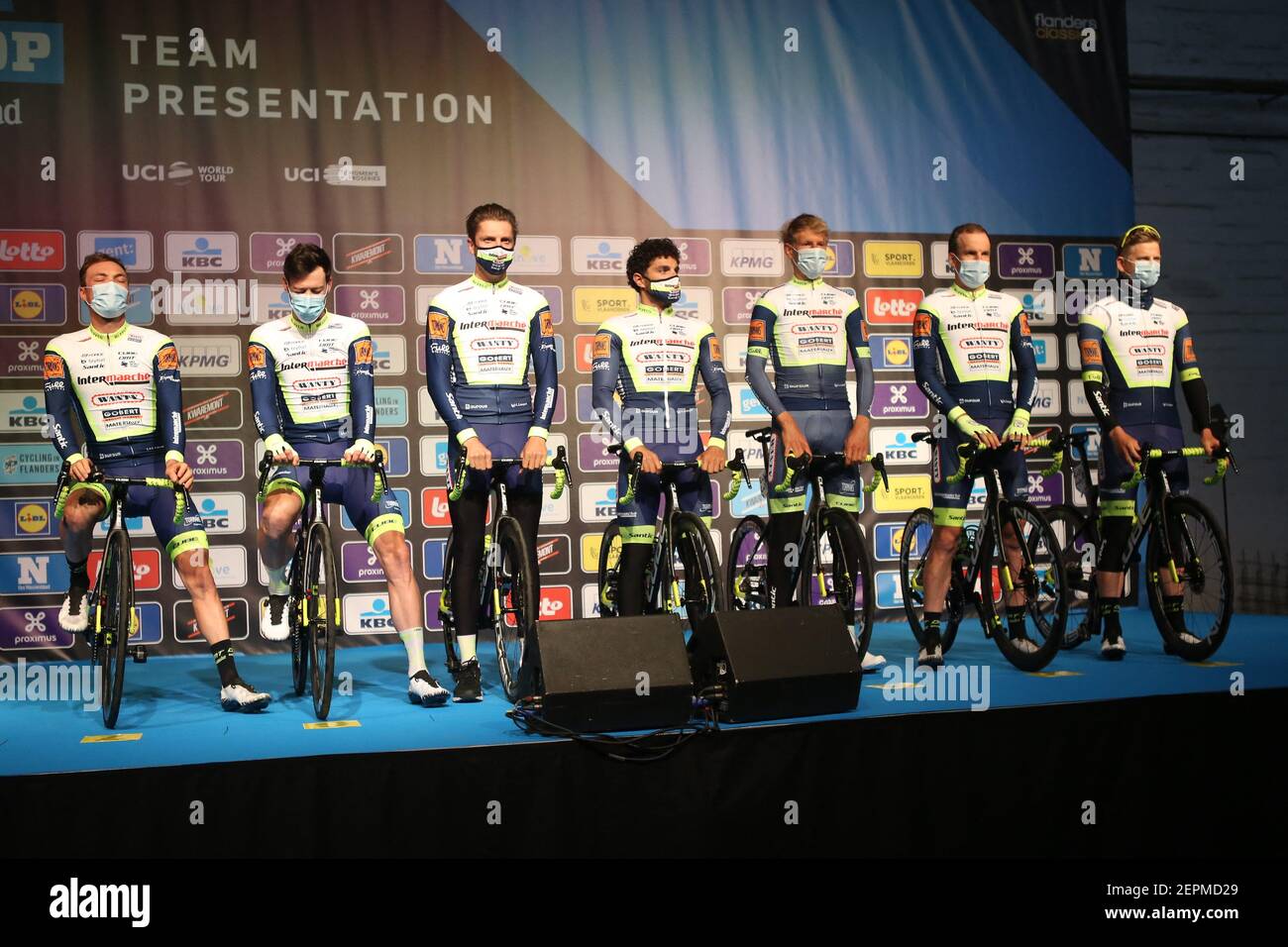 Team intermarche wanty gobert materiaux hi-res stock photography and ...