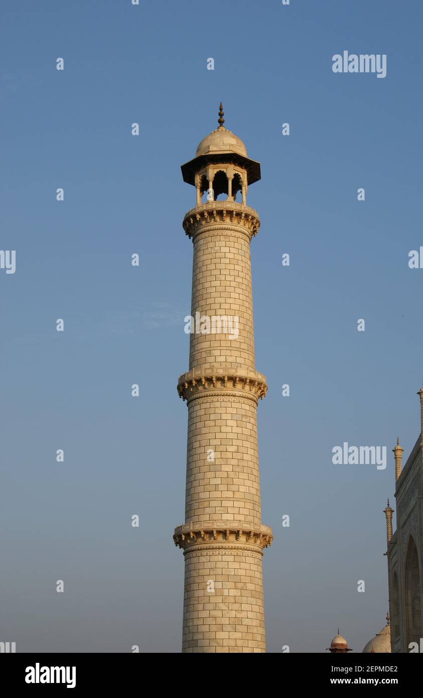 The Taj Mahal is a mausoleum located in Agra, India, built by Mughal ...