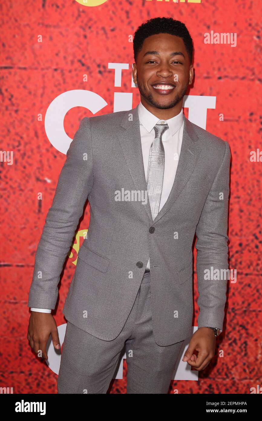 Jacob Latimore at the Los Angeles Premiere Of Showtime's "The Chi" held ...