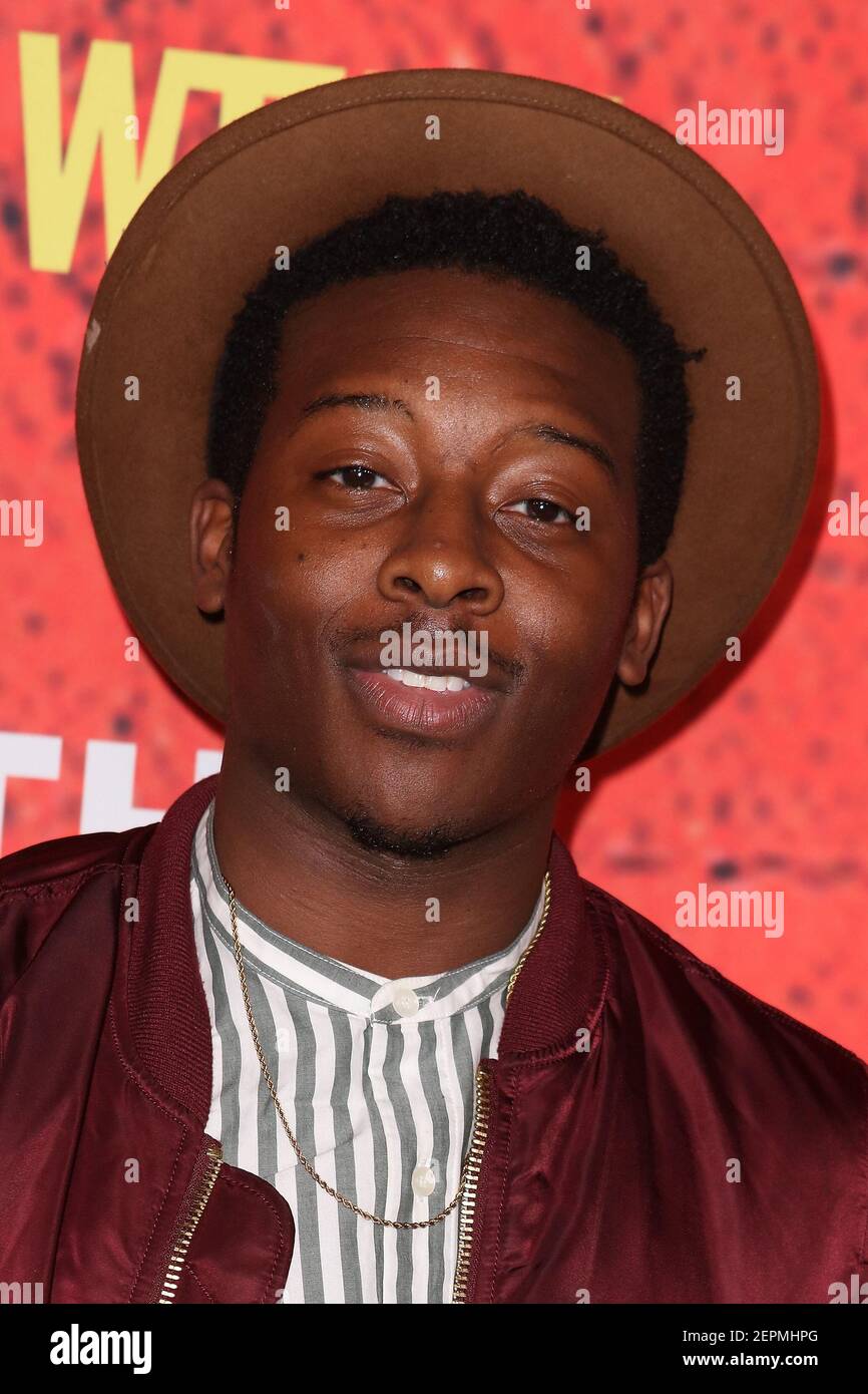 Brandon Michael Hall at the Los Angeles Premiere Of Showtime's "The Chi ...