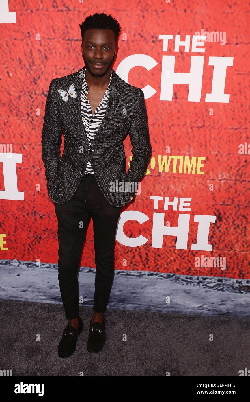 Bernard David Jones at the Los Angeles Premiere Of Showtime's "The Chi ...