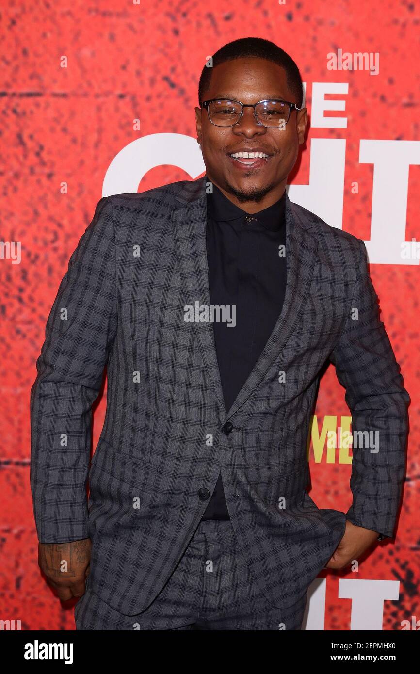 Jason Mitchell at the Los Angeles Premiere Of Showtime's "The Chi" held ...