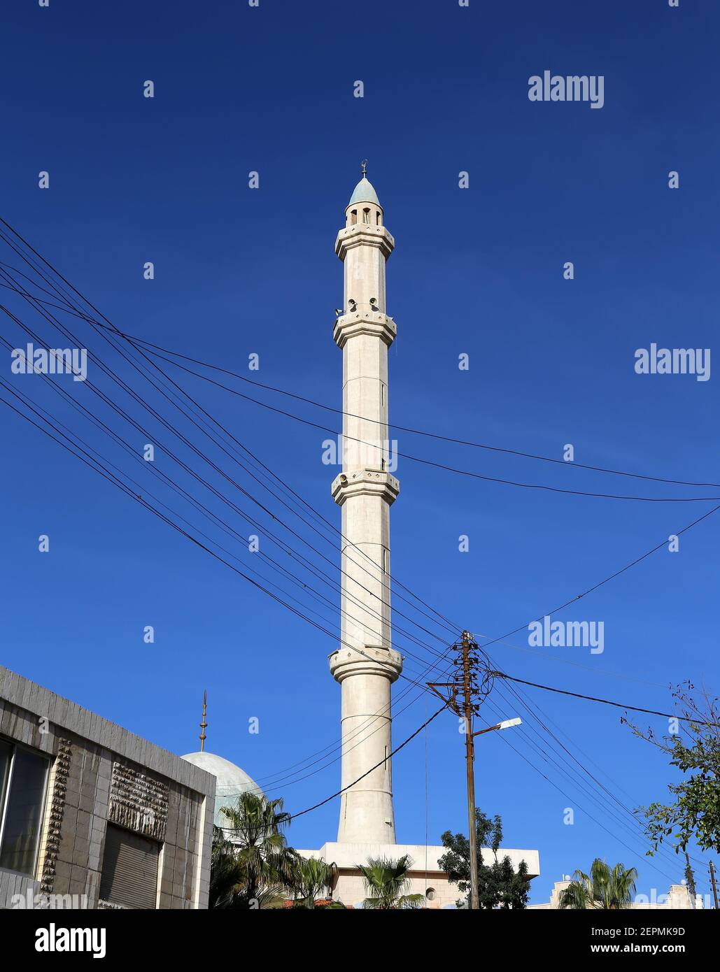 Mosques architecture in Amman, Jordan, Middle East Stock Photo - Alamy