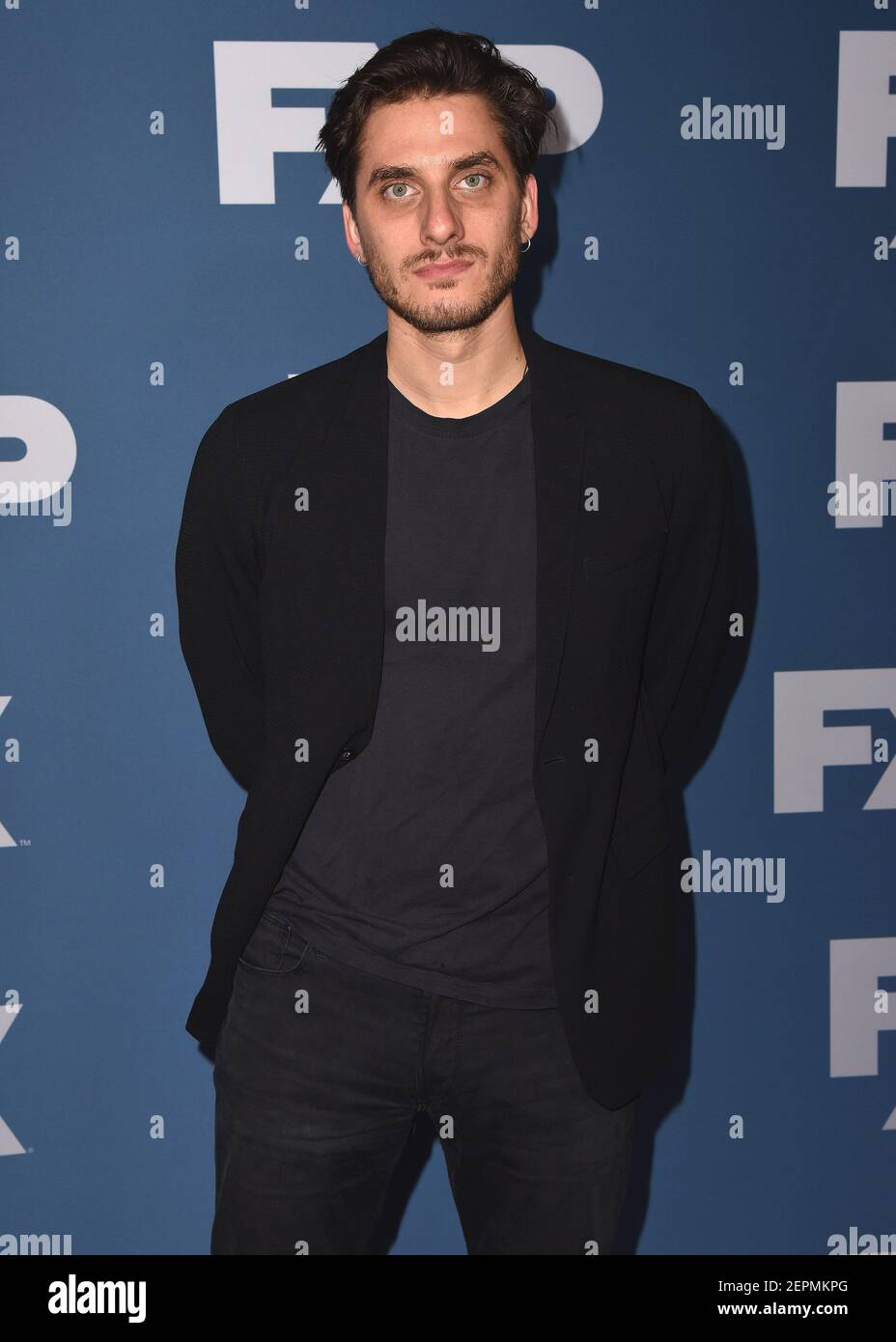 PASADENA, CA - JANUARY 5: Luca Marinelli at the 2018 FX Networks Winter ...