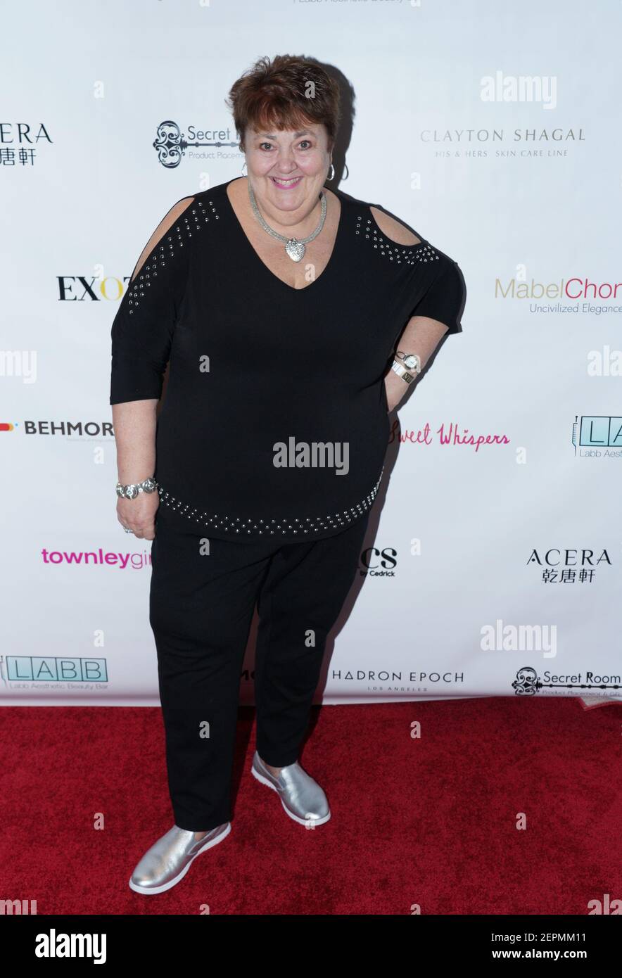 Jan Hoag at the 2018 Secret Room Events Lounge in honor of Nominees for ...