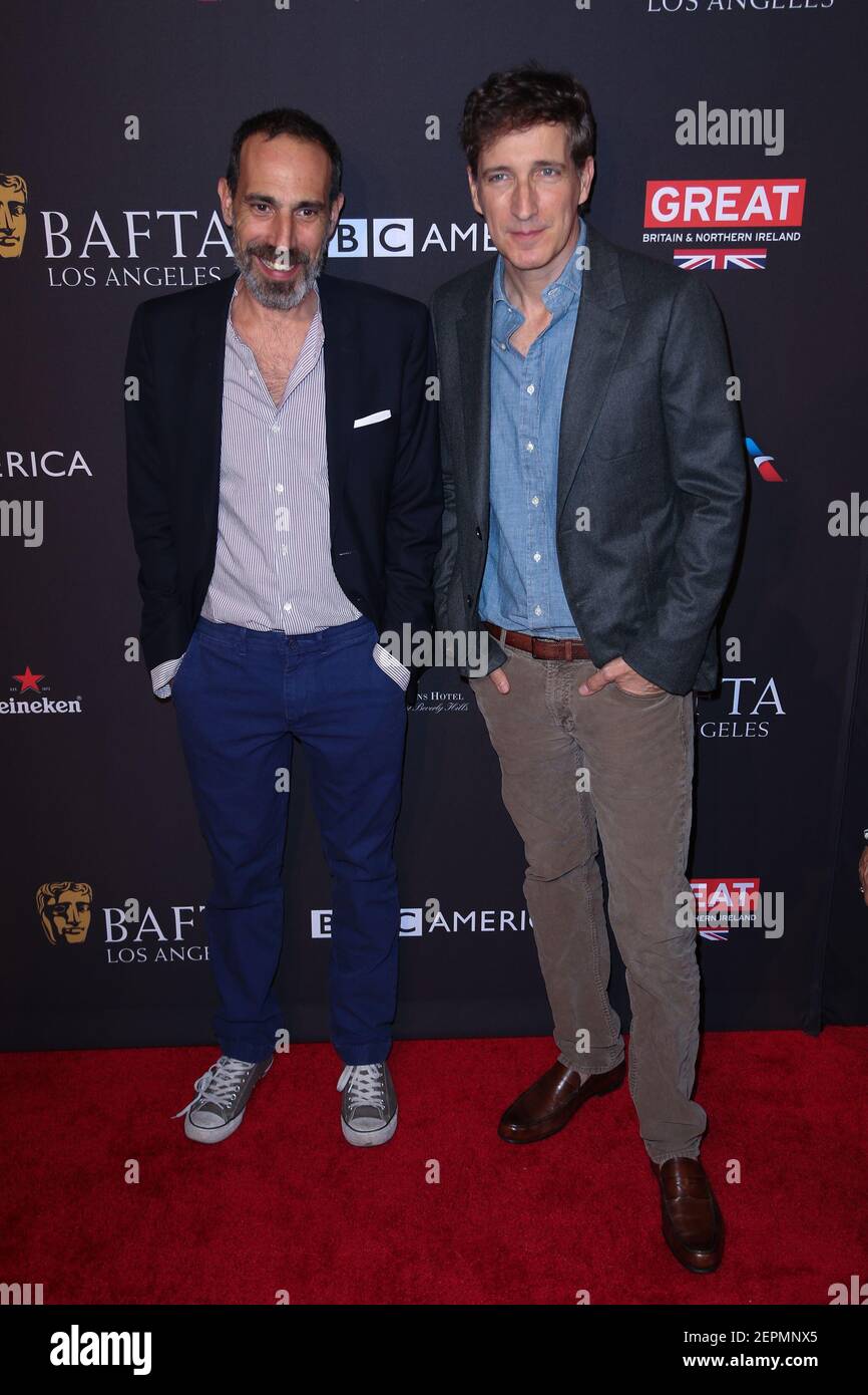 Marco Morabito (L) and Peter Spears at the The BAFTA Los Angeles Tea Party held at the Four ...