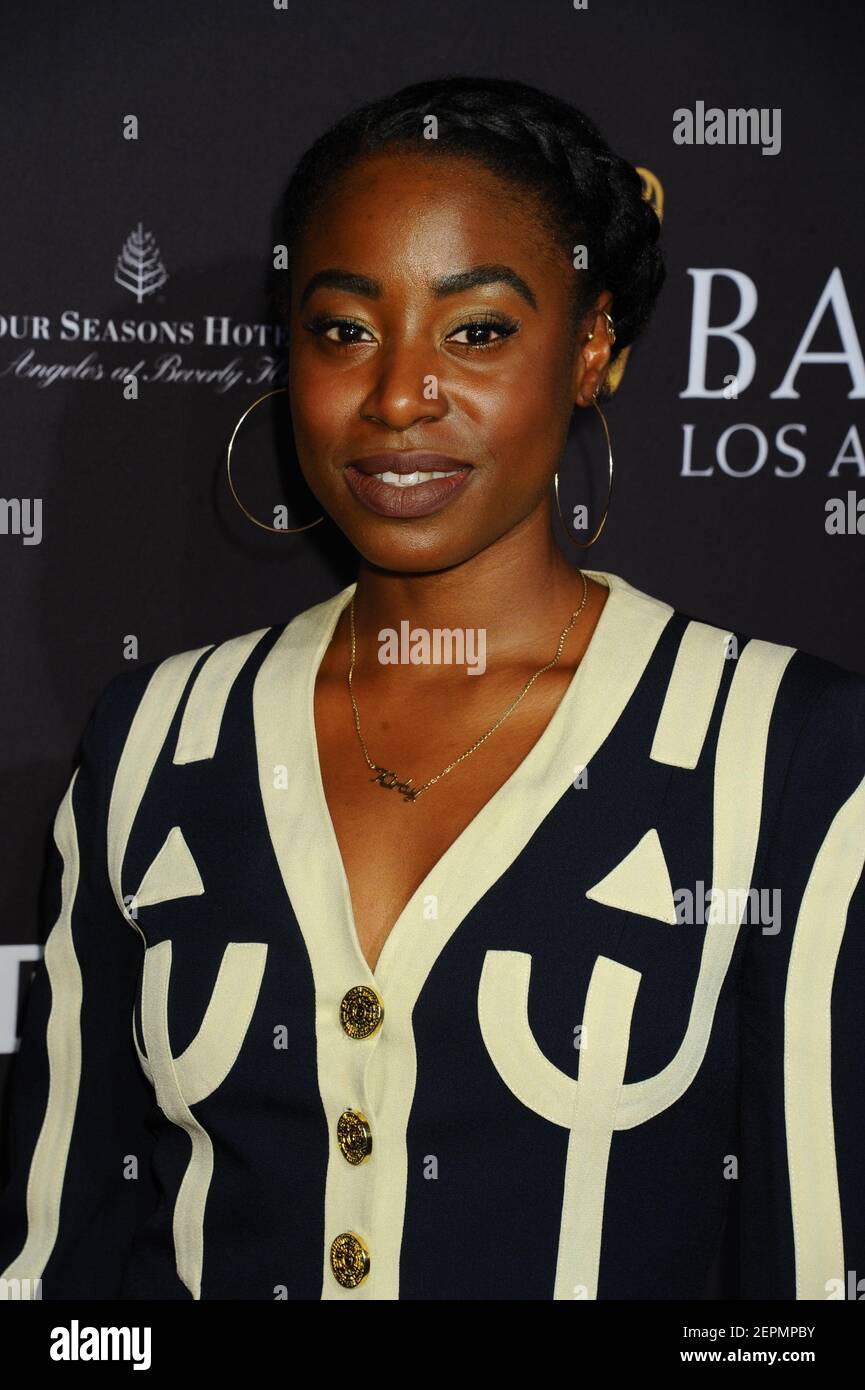 Kirby Howell-Baptiste arrives to the 2018 BAFTA TEA Party, held at the ...
