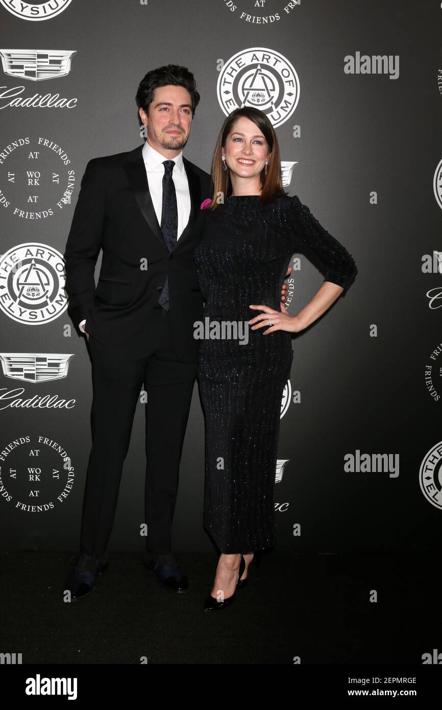 Ben Feldman, Michelle Mulitz at the The Art of Elysium presents John ...