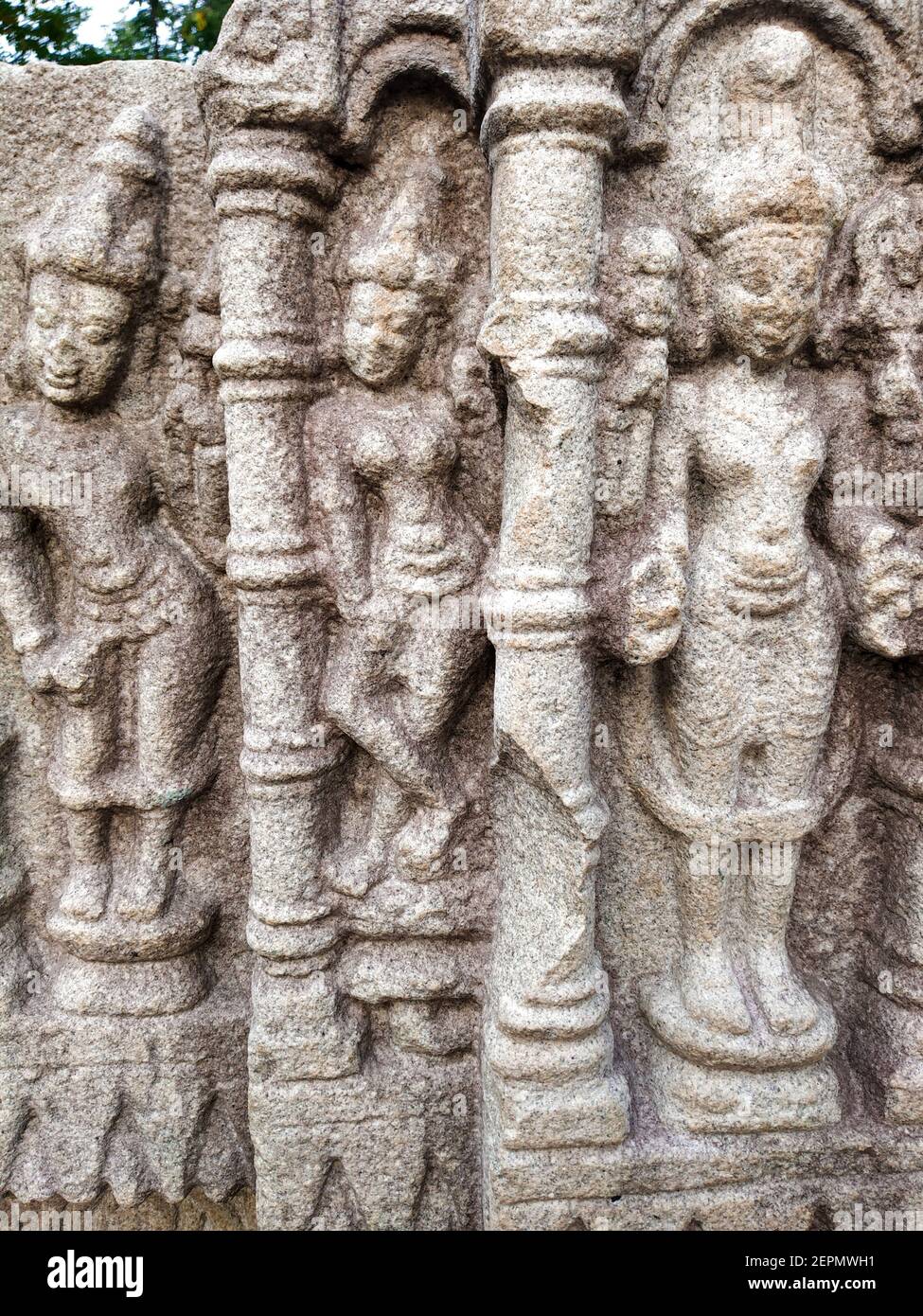 Beautiful interior of the Temple of Bamuni hill of Tezpur, India ...