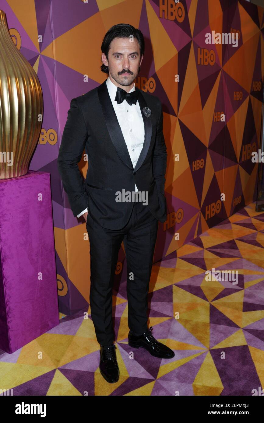 Milo Ventimiglia at the HBO's Official Golden Globe Awards After Party ...