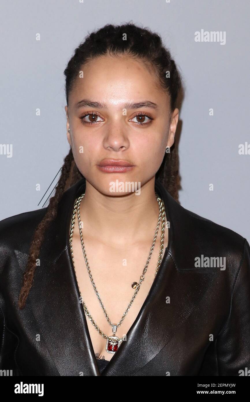 Sasha Lane at the Warner Bros. Pictures And InStyle Host 19th Annual Post-Golden Globes Party ...