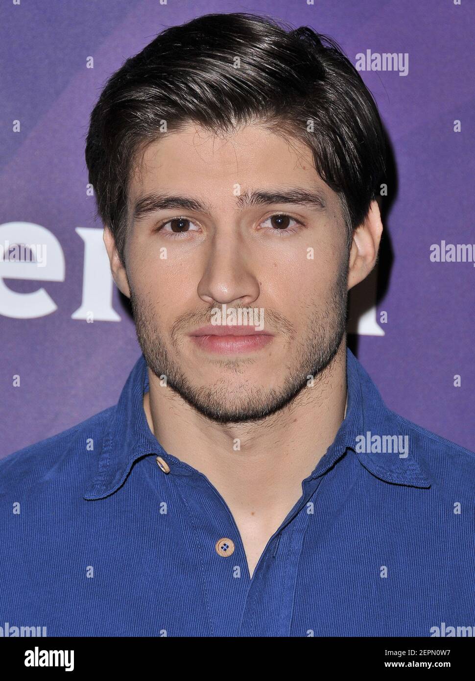 Cameron Cuffe arrives at the 2018 NBCUniversal Winter Press Tour held ...