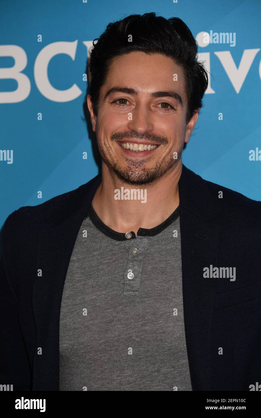Ben Feldman arrives to the 2018 NBC Universal Winter TCA, Held at the ...