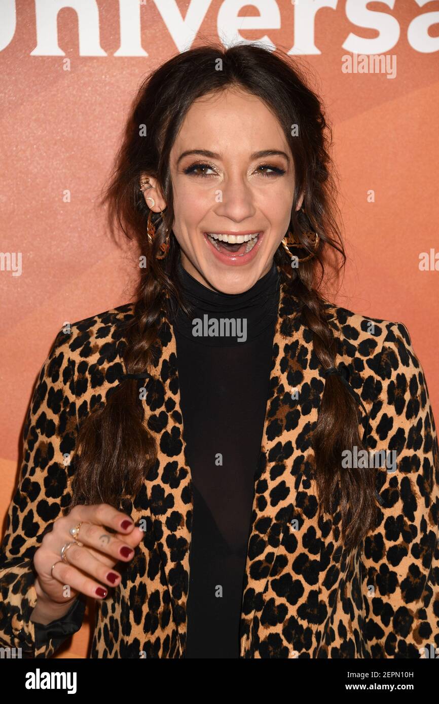 Stella Maeve arrives to the 2018 NBC Universal Winter TCA, Held at the ...