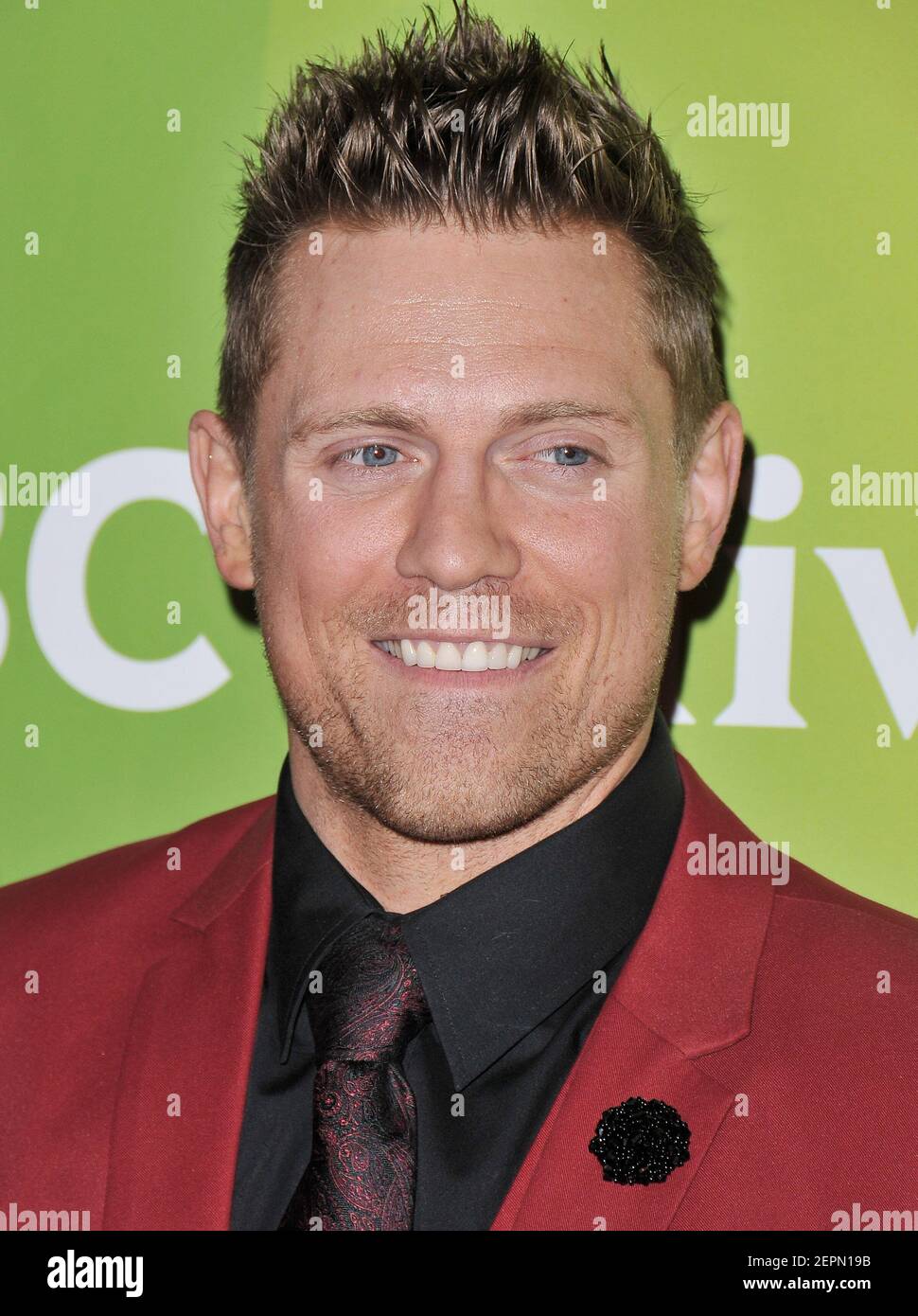 The Miz arrives at the 2018 NBCUniversal Winter Press Tour held at The ...