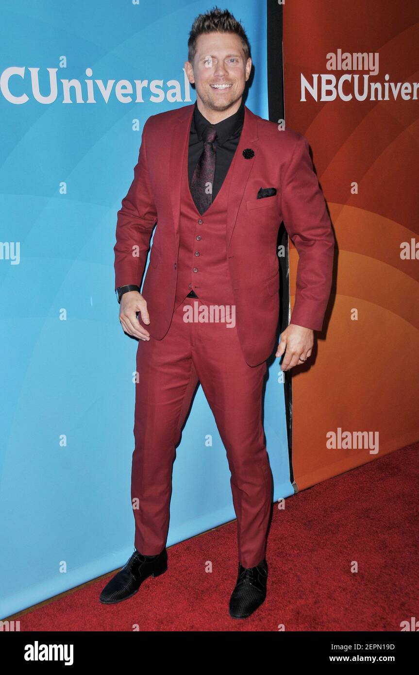 The Miz arrives at the 2018 NBCUniversal Winter Press Tour held at The ...