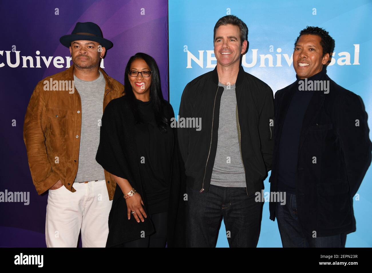 Anthony Hemingway, Lyah Beth LeFlore, Kyle Long, Mark Taylor arrives to ...