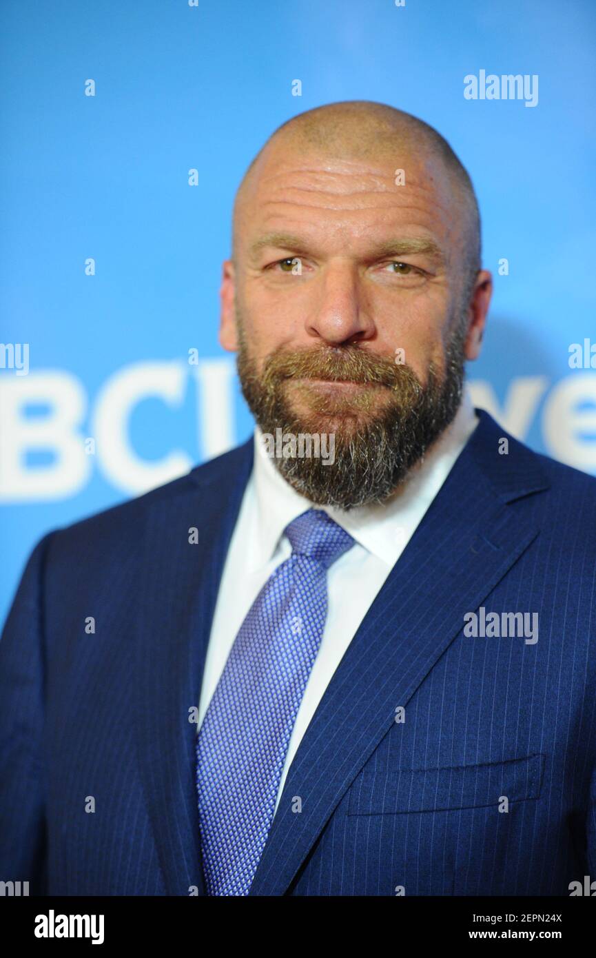 Paul Triple H Levesque arrives to the 2018 NBC Universal Winter TCA ...