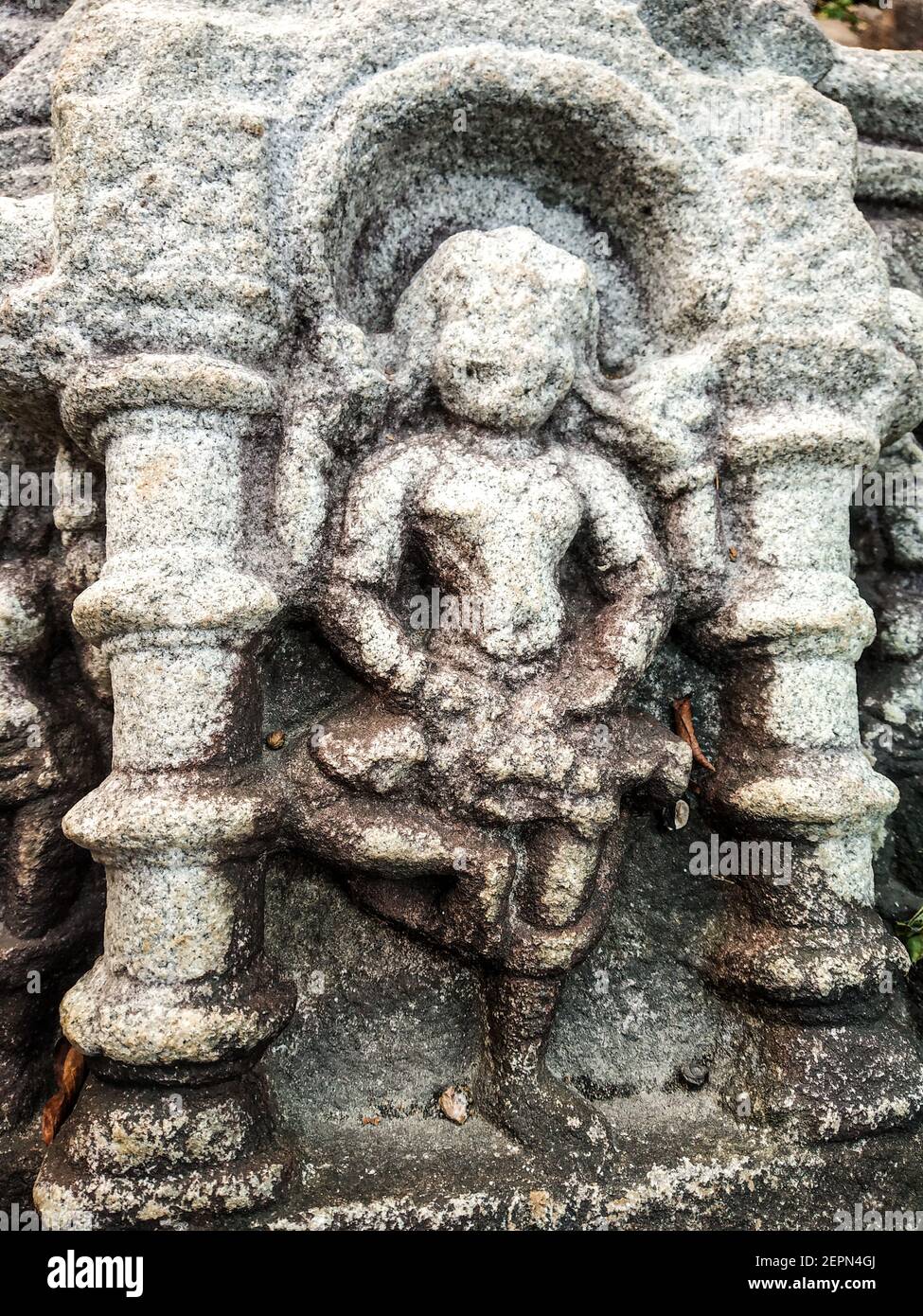 Beautiful interior of the Temple of Bamuni hill of Tezpur, India ...