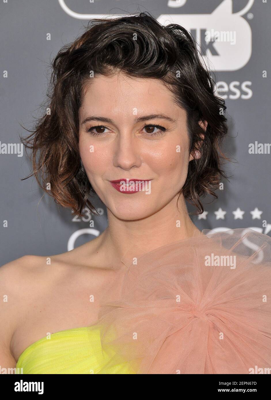Mary Elizabeth Winstead at The 23rd Annual Critics' Choice Awards held ...