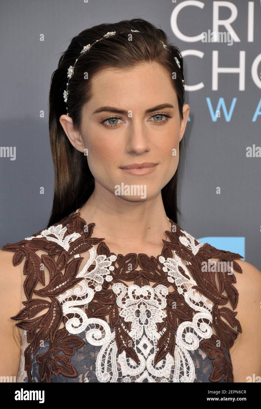 Allison Williams at The 23rd Annual Critics' Choice Awards held at the ...