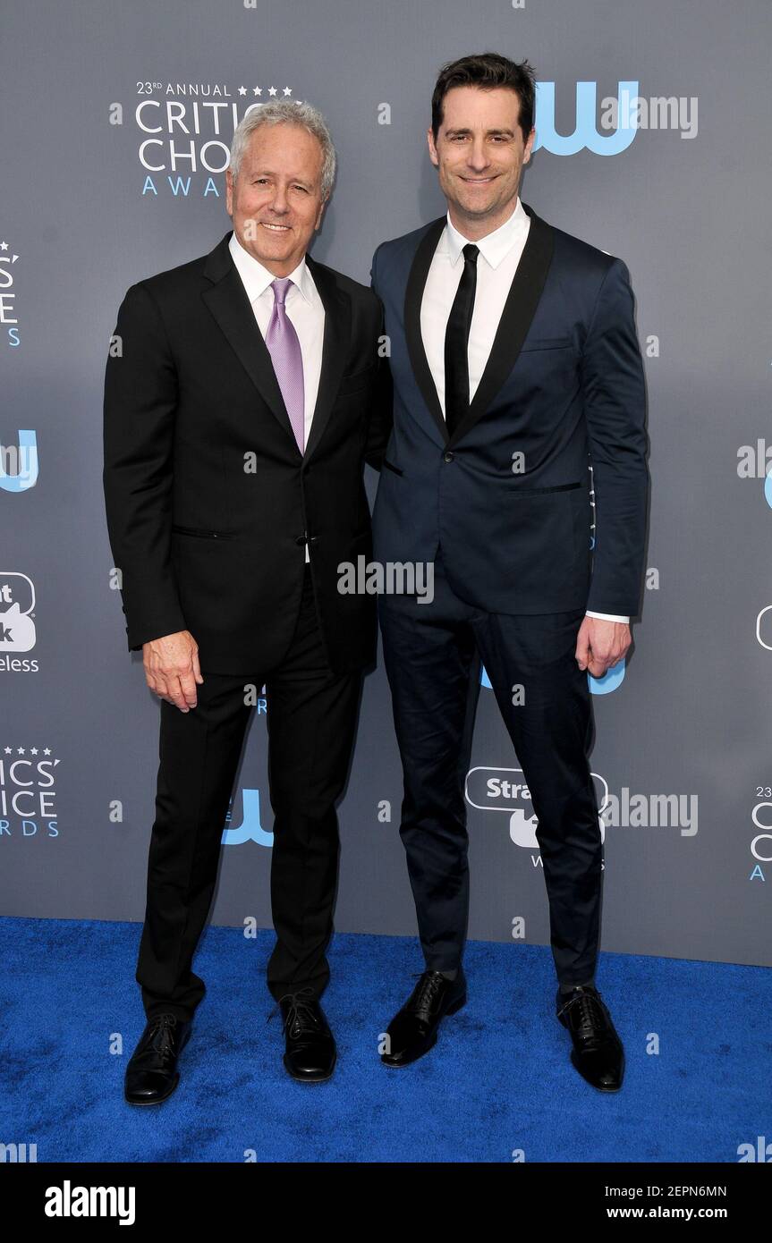 David Hoberman and Todd Lieberman at The 23rd Annual Critics' Choice ...