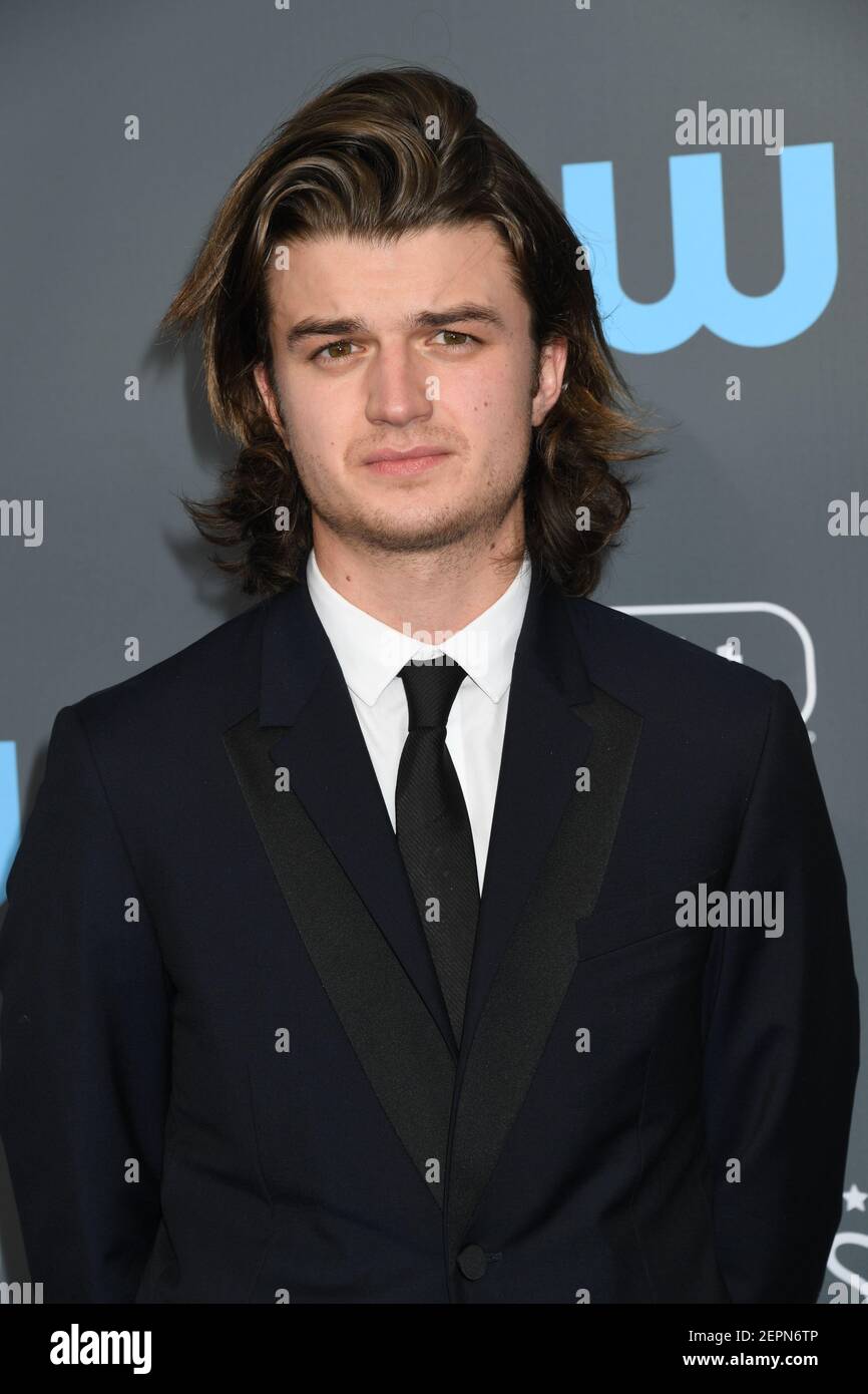 Steve Harrington arrives to the 23rd Annual Critics Choice Awards, held ...