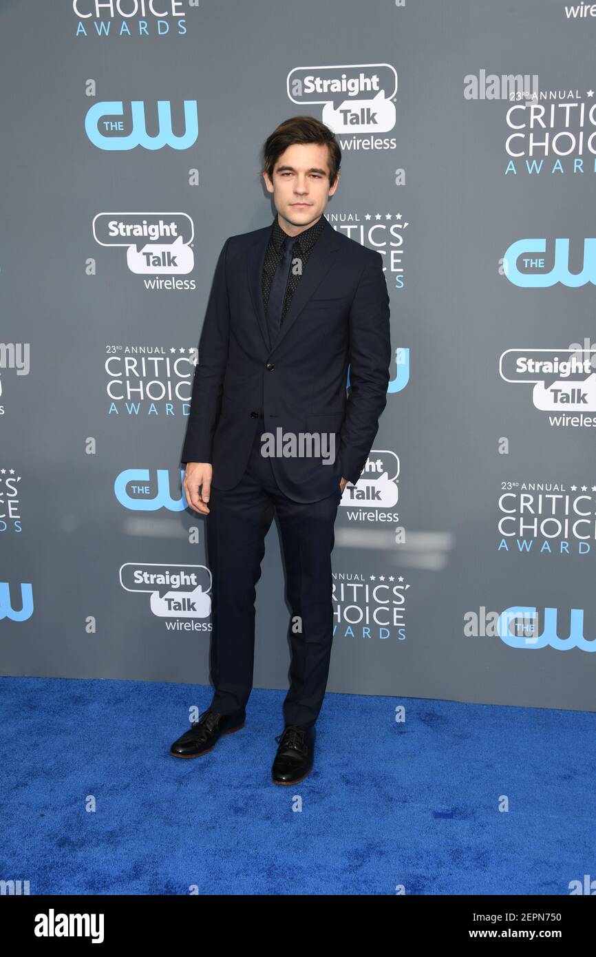 Jason Ralph arrives to the 23rd Annual Critics Choice Awards, held at ...