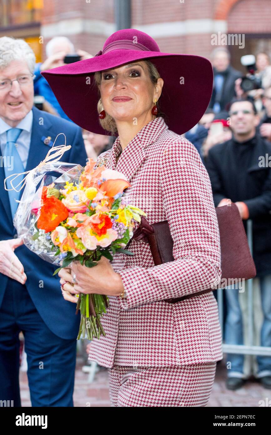 Queen Maxima of the Netherlands opens the renovated Musis in Arnhem ...