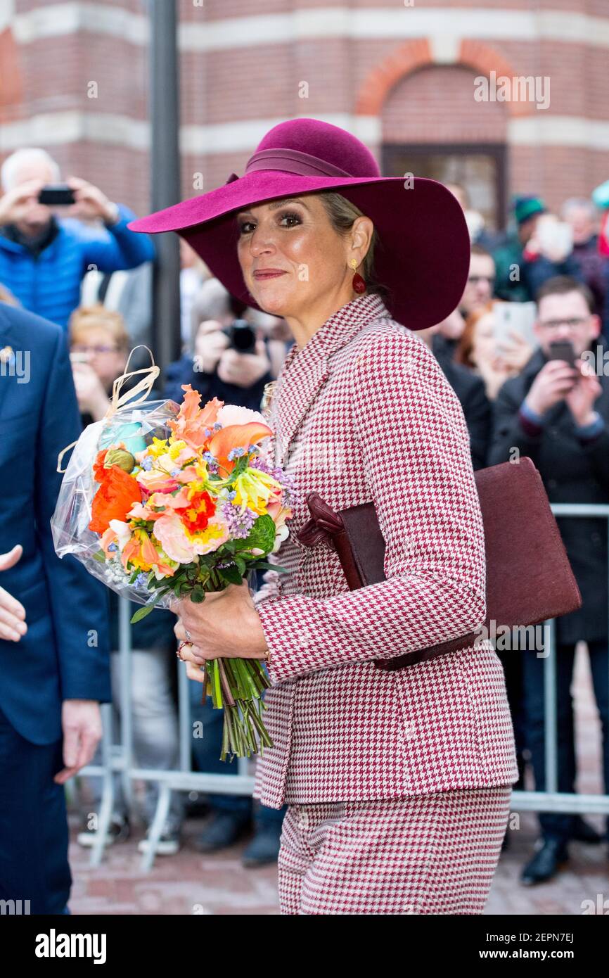 Queen Maxima of the Netherlands opens the renovated Musis in Arnhem ...