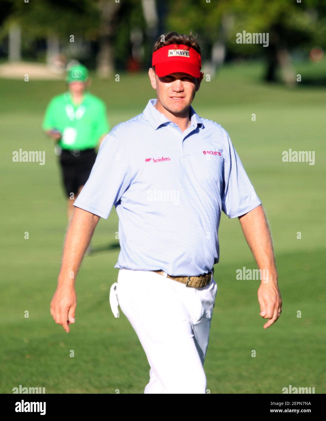 January 11, 2018 - Billy Hurley III on the 18th hole during the first ...