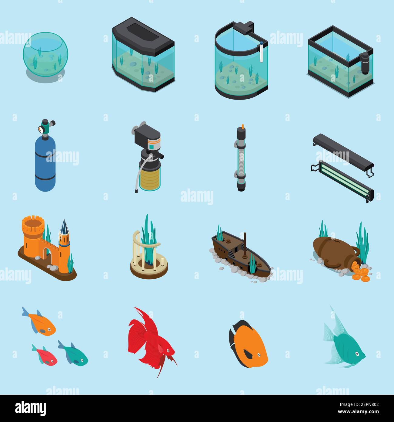 Seaquarium Stock Vector Images - Alamy