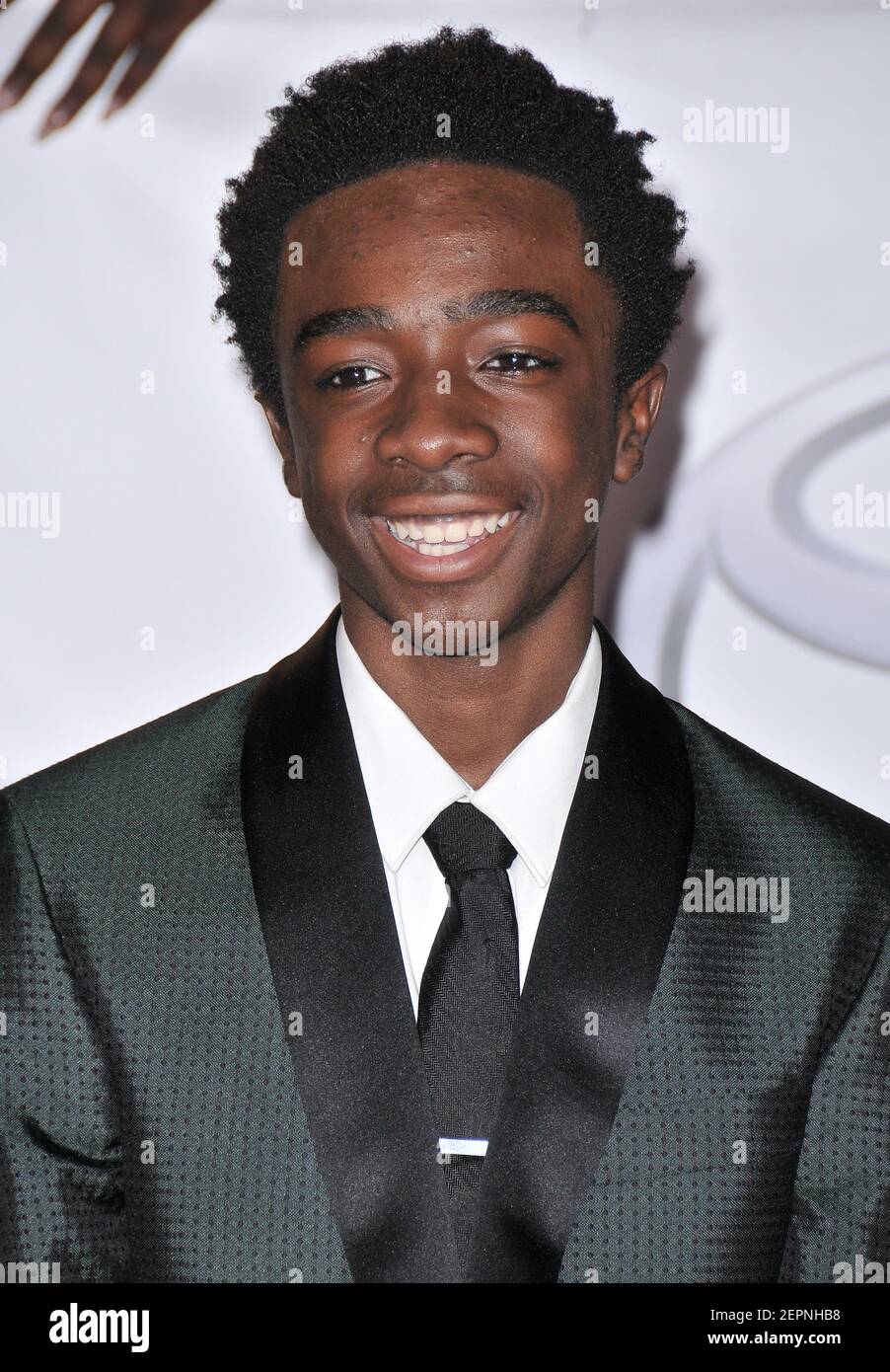 Caleb Mclaughlin at The 49th NAACP Image Awards held at the Pasadena ...