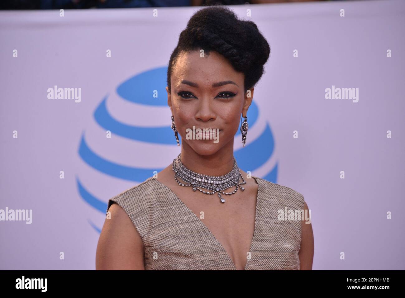 Sonequa Martin Green At The 49th Naacp Image Awards Held At The