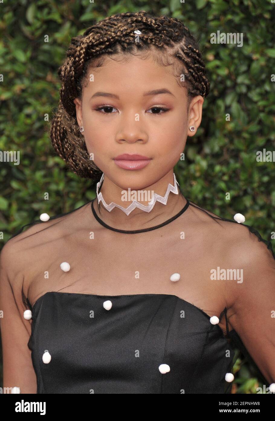 Storm Reid at The 49th NAACP Image Awards held at the Pasadena Civic ...
