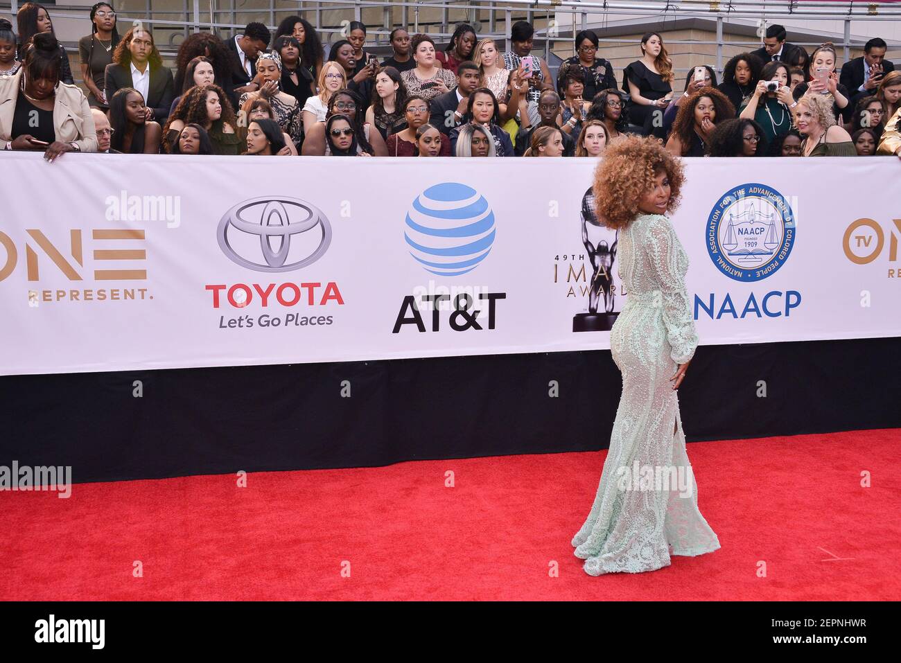 Tanika Ray at The 49th NAACP Image Awards held at the Pasadena Civic ...