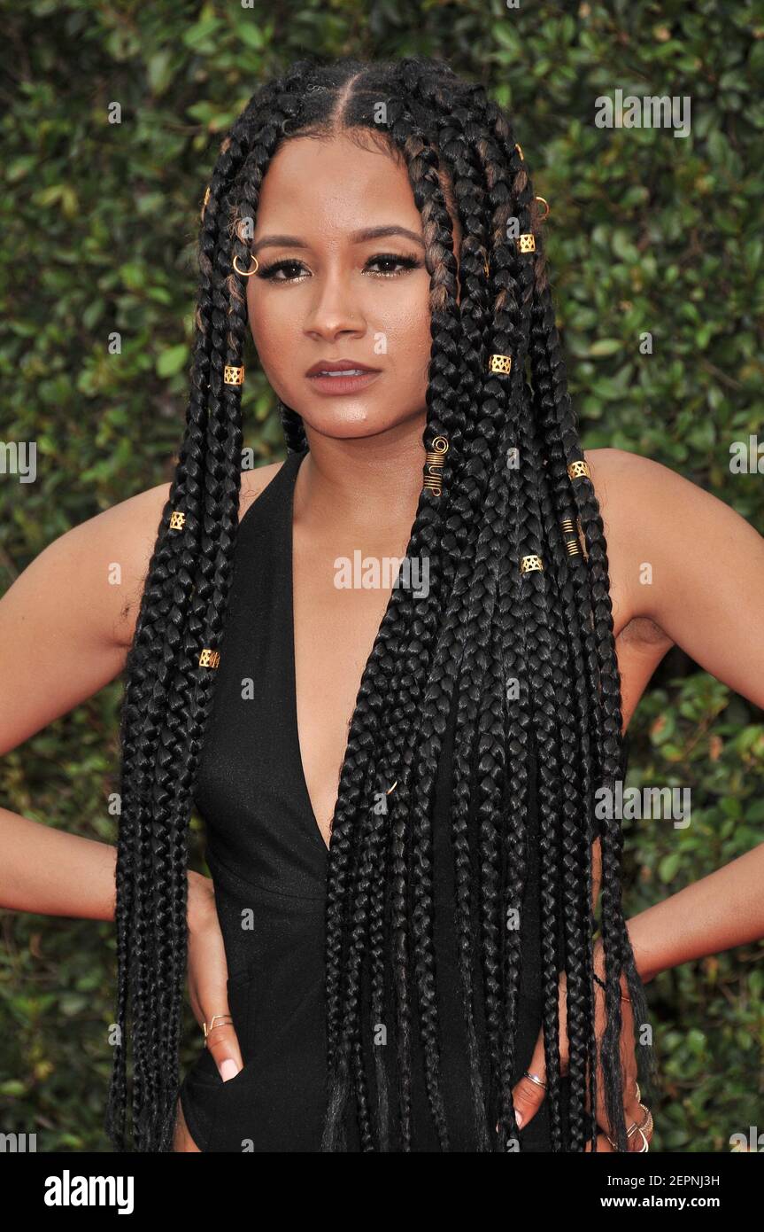 Rhyon Brown at The 49th NAACP Image Awards held at the Pasadena Civic ...