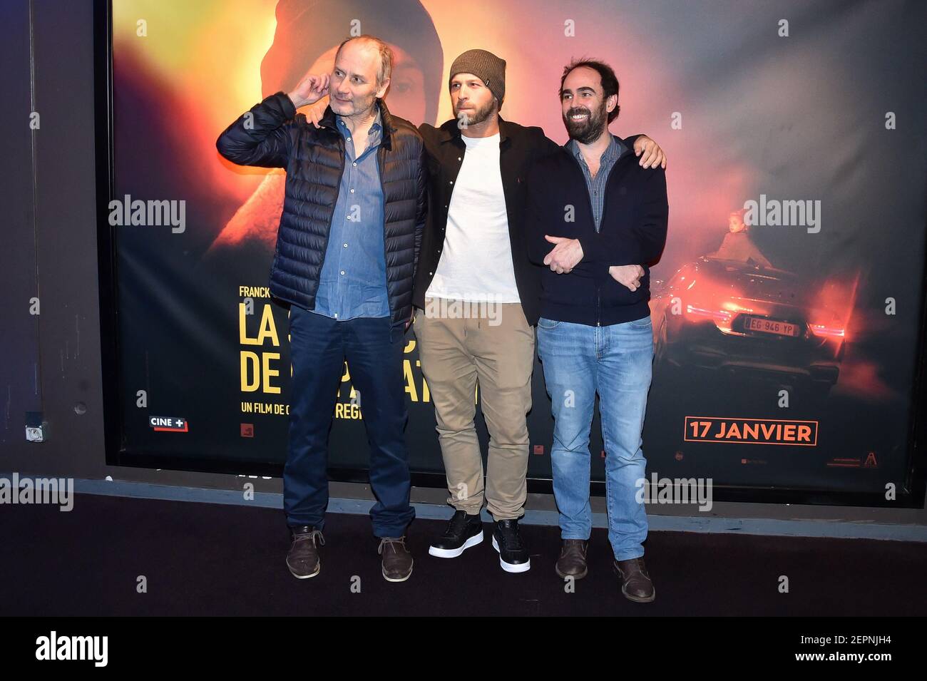 Hippolyte Girardot, Franck Gastambide, Christophe Regin - Premiere of ...