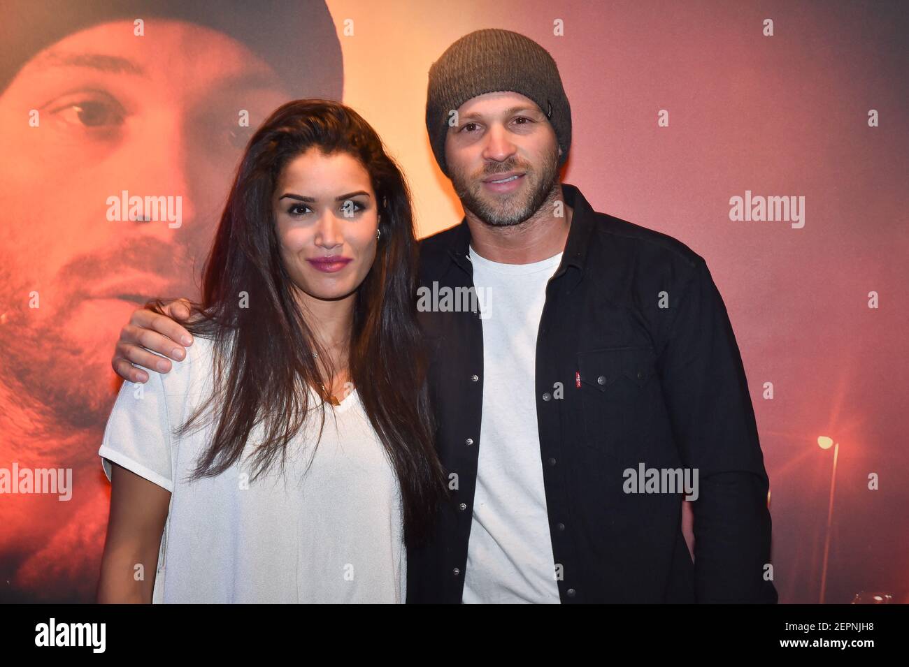 Sabrina Ouazani, Franck Gastambide - Premiere of the film La Surface de ...