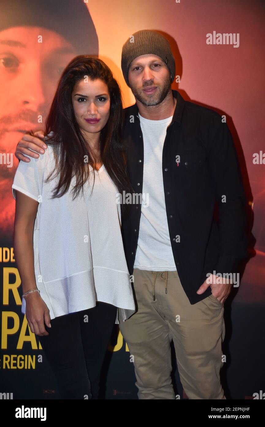 Sabrina Ouazani, Franck Gastambide - Premiere of the film La Surface de ...