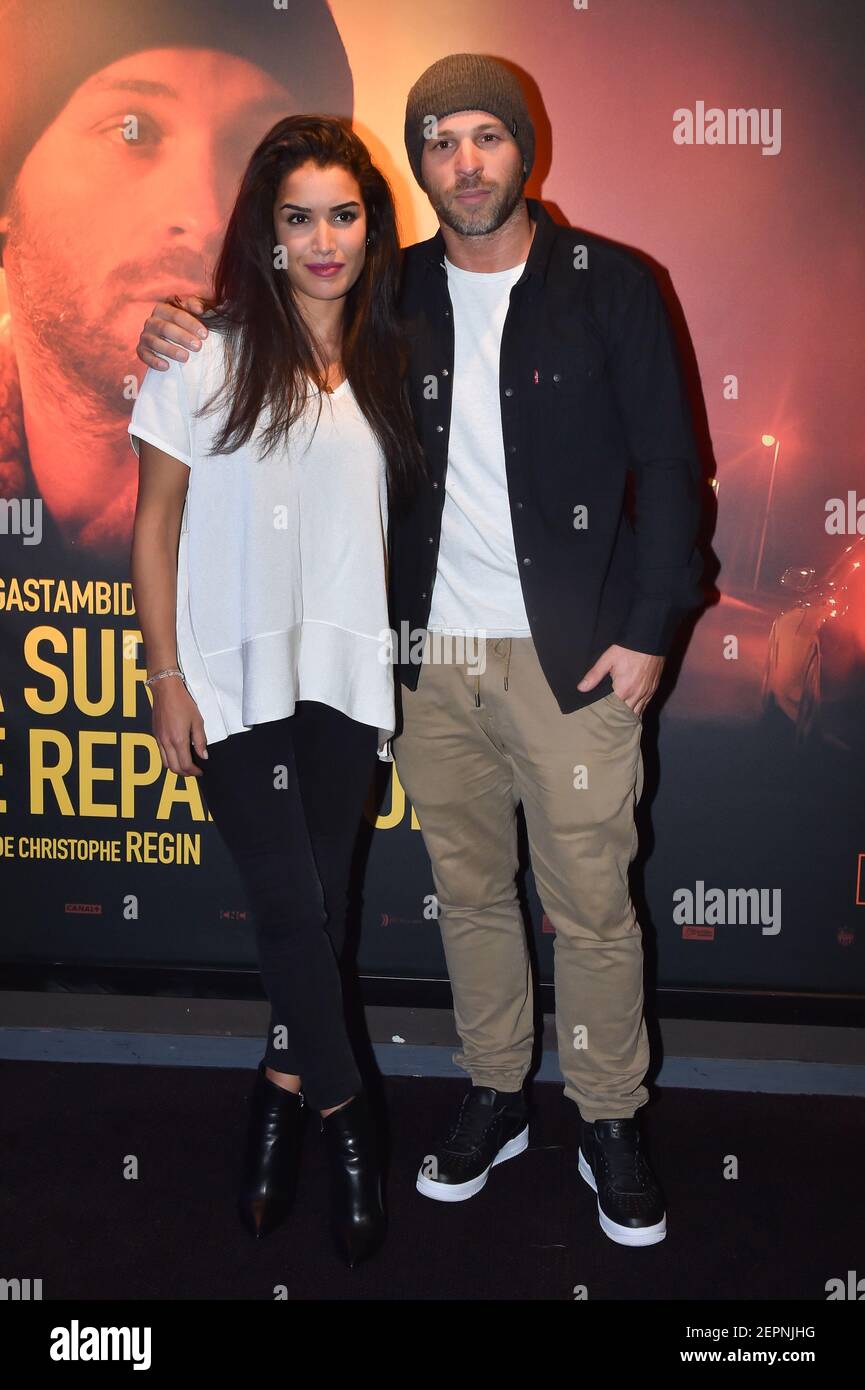 Sabrina Ouazani, Franck Gastambide - Premiere of the film La Surface de ...
