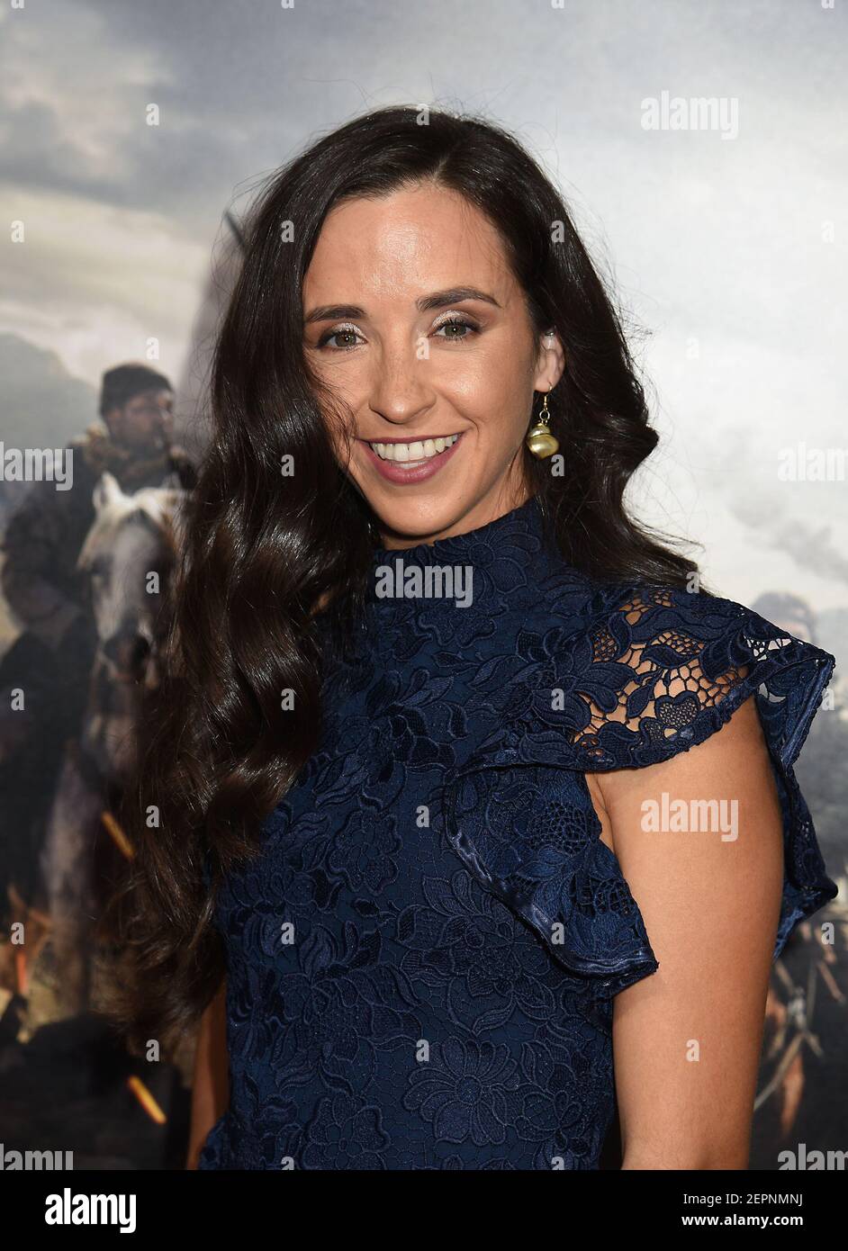 Lauren Myers attends the "12 Strong" World Premiere on January 16, 2018 ...