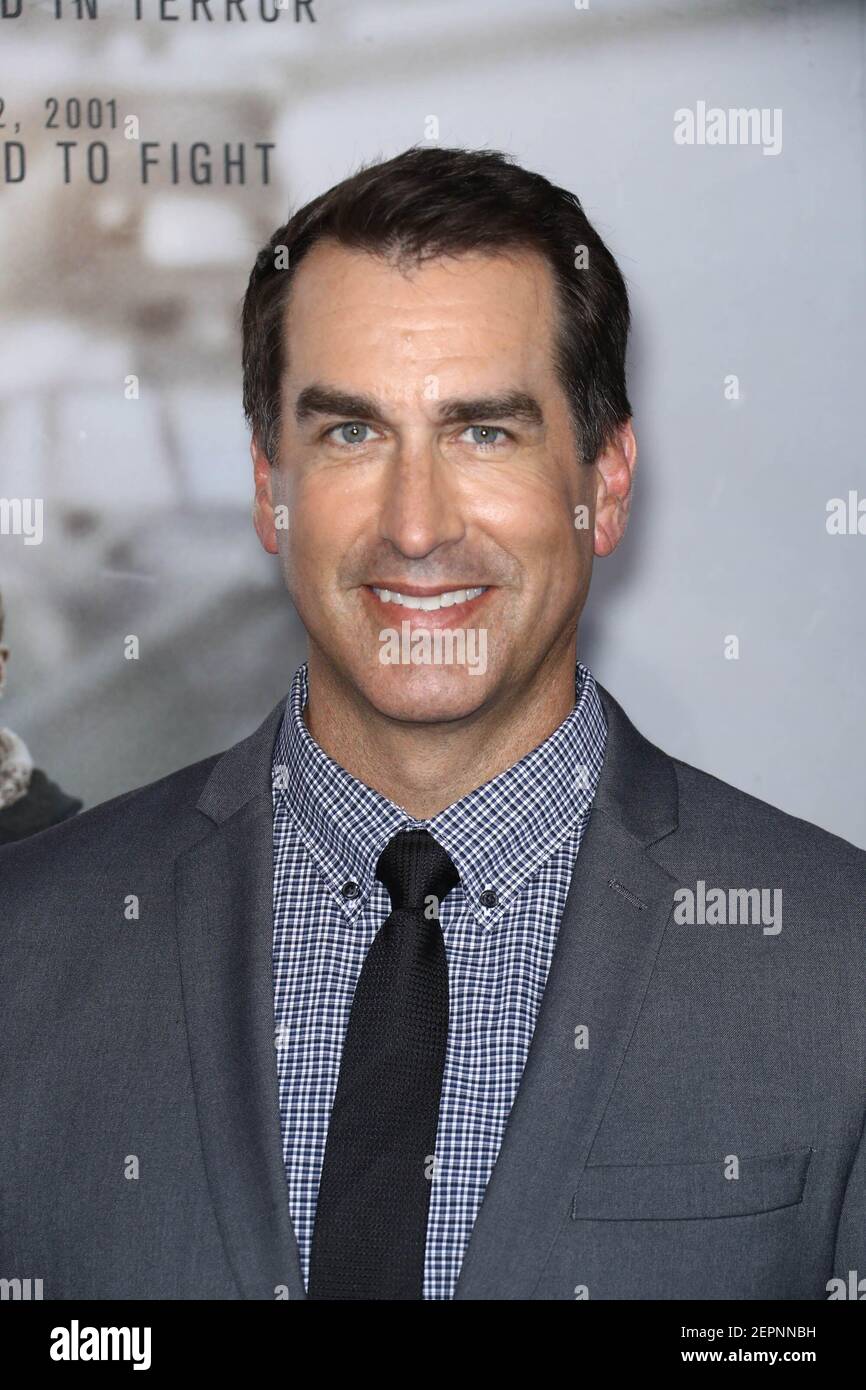 Rob Riggle attends the 12 STRONG New York Premiere, held at Jazz at ...