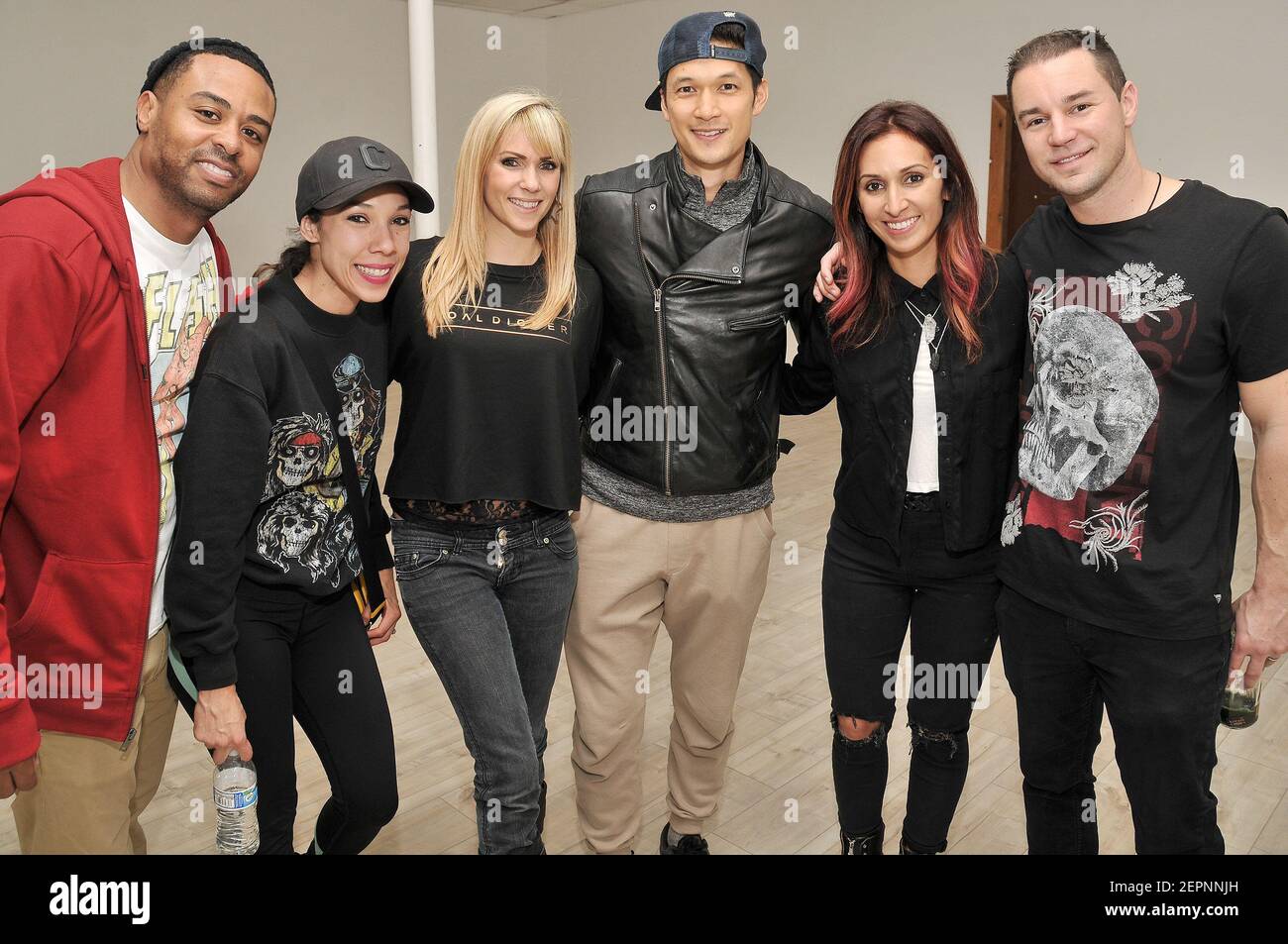 (L-R) Brandon Phillips, Ashlee Nino, Marie 'Maryss From Paris' Wright ...